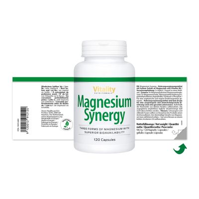 MAGNESIUM SYNERGY Komplex Glycinat Malat & Citrat 93,7 g - Shop Apotheke