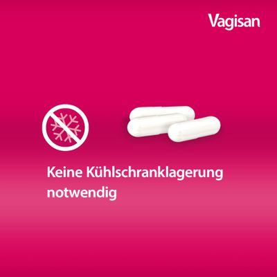 Vagisan ProbioFlora Milchsäure-Bakterien: Vaginalkapseln zum Aufbau der Scheidenflora und ...
