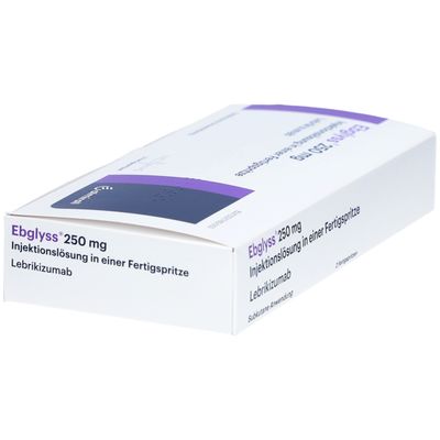 EBGLYSS 250 mg Injektionslösung i.e.Fertigspritze 2 St mit dem E-Rezept ...