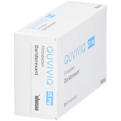 QUVIVIQ 25 mg Filmtabletten 30 St mit dem E-Rezept kaufen - Shop Apotheke