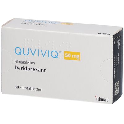 QUVIVIQ 50 mg Filmtabletten 30 St mit dem E-Rezept kaufen - Shop Apotheke
