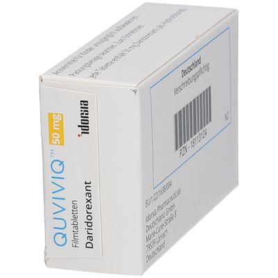 QUVIVIQ 50 mg Filmtabletten 30 St mit dem E-Rezept kaufen - Shop Apotheke