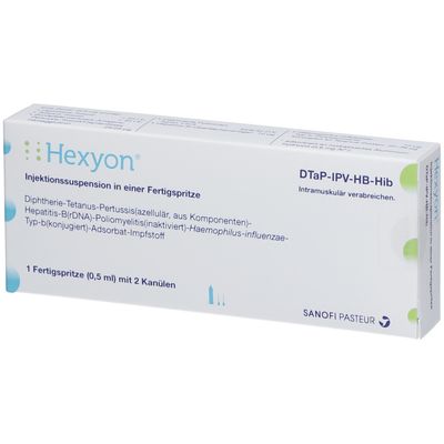 Hexyon 0,5 ml mit dem E-Rezept kaufen - Shop Apotheke