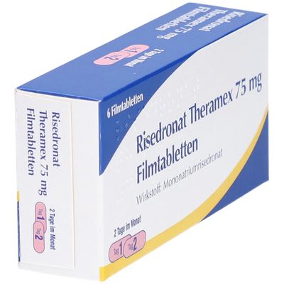 RISEDRONAT Theramex 75 mg Filmtabletten 6 St mit dem E-Rezept kaufen ...
