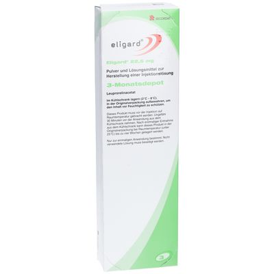 ELIGARD 22,5 mg Plv.u.Lsm.z.H.e.Inj.-Lsg.EPSS 1 St mit dem E-Rezept ...