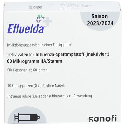 EFLUELDA 2023/2024 Inj.-Susp.i.e.Fertigspr.o.Kan 10 St mit dem E-Rezept ...