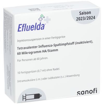 EFLUELDA 2023/2024 Inj.-Susp.i.e.Fertigspr.o.Kan 10 St mit dem E-Rezept ...
