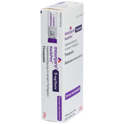 MOUNJARO 5 mg/Dosis KwikPen Inj.-Lsg.Fertigpen 3 St mit dem E-Rezept ...