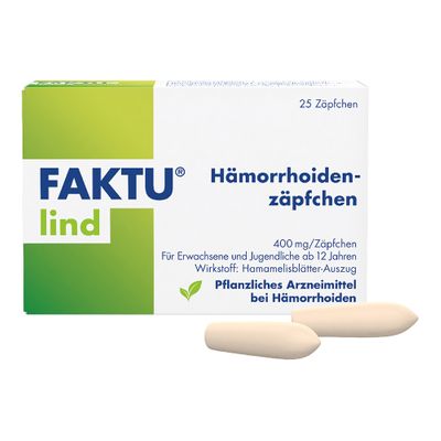 FAKTU Lind Hämorrhoidenzäpfchen - bei Jucken, Nässen, Brennen ...
