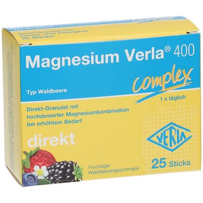 Magnesium Verla® 400 Complex direkt 25 St - Shop Apotheke