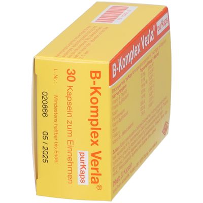 B-Komplex Verla® purKaps 30 St - Shop Apotheke