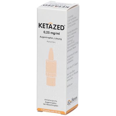 Ketazed® 0,25 mg/ml Augentropfen, Lösung 1x10 ml - Shop Apotheke