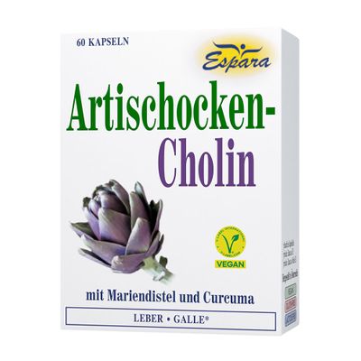 Artischocken Cholin Kapseln 60 St - Shop Apotheke