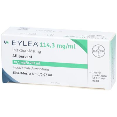 EYLEA 114,3 mg/ml Injektionslösung Dsfl. 1 St mit dem E-Rezept kaufen ...