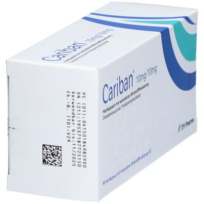 CARIBAN 10 mg/10 mg Hartk.m.veränd.Wirkst.-Frs. 48 St mit dem E-Rezept ...