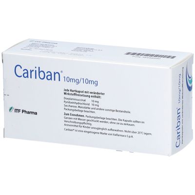 CARIBAN 10 mg/10 mg Hartk.m.veränd.Wirkst.-Frs. 48 St mit dem E-Rezept ...