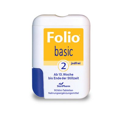 Folio 2 basic jodfrei 90 St - Shop Apotheke