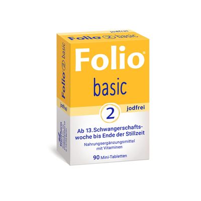 Folio 2 basic jodfrei 90 St - Shop Apotheke