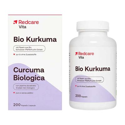 Redcare Bio Kurkuma 200 St - Shop Apotheke