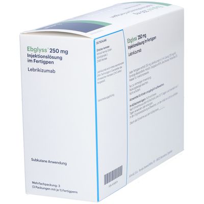 EBGLYSS 250 mg Injektionslösung im Fertigpen 3 St mit dem E-Rezept ...
