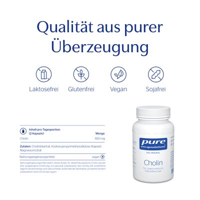 Pure Encapsulations® Cholin 60 St - Shop Apotheke