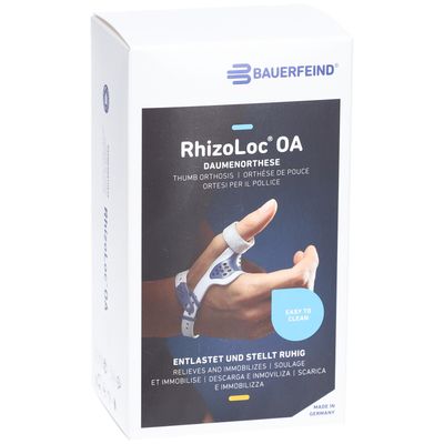 RhizoLoc® OA Daumenorthesen links Gr.1 titan 1 St - Shop Apotheke