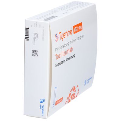 TYENNE 162 mg/0,9 ml Inj.-Lsg.in einem Fertigpen 4 St mit dem E-Rezept ...