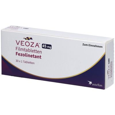 VEOZA 45 mg Filmtabletten 30 St mit dem E-Rezept kaufen - Shop Apotheke