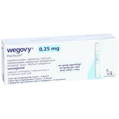 WEGOVY 0,25 mg FlexTouch Injektionslsg.Fertigpen 1x1,5 ml mit dem E-Rezept kaufen - Shop Apotheke