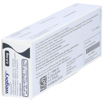 WEGOVY 2,4 mg FlexTouch Injektionslsg.Fertigpen 1x3 ml mit dem E-Rezept ...