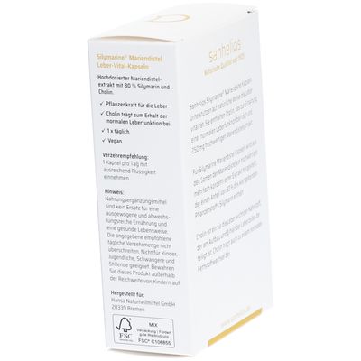 sanhelios® Silymarine® Leberschutz 60 St - Shop Apotheke
