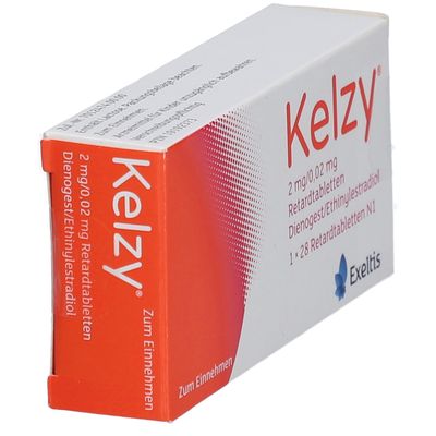 KELZY 2 mg/0,02 mg Retardtabletten 28 St mit dem E-Rezept kaufen - Shop ...