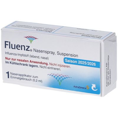 FLUENZ Nasenspray Suspension 2025/2026 1x0,2 ml mit dem E-Rezept kaufen ...