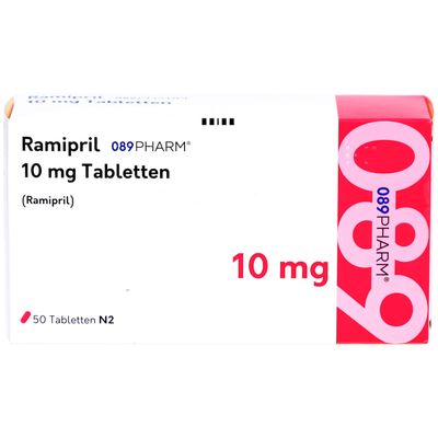 RAMIPRIL 089PHARM 10 mg Tabletten 50 St mit dem E-Rezept kaufen - Shop ...