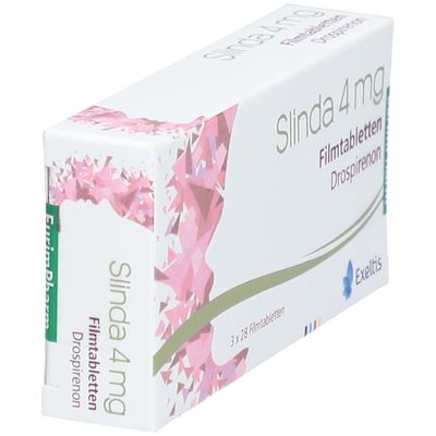 SLINDA 4 mg Filmtabletten 3x28 St mit dem E-Rezept kaufen - Shop Apotheke