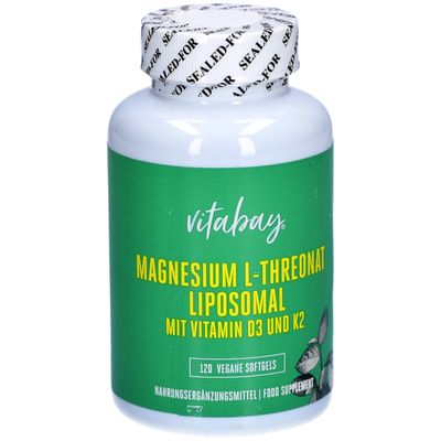 Vitabay Liposomales Magnesium L-Threonat 2000 mg 120 St - Shop Apotheke