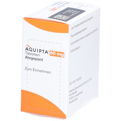 AQUIPTA 60 mg Tabletten 28 St mit dem E-Rezept kaufen - Shop Apotheke