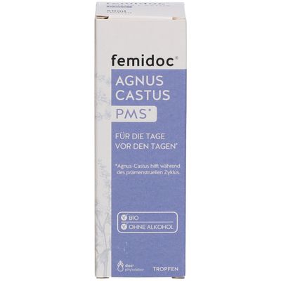 femidoc® AGNUS CASTUS PMS Tropfen bio 50 ml - Shop Apotheke