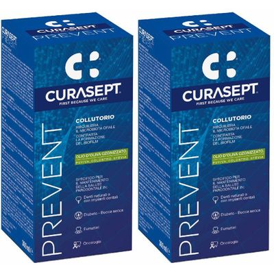 Curasept Prevent Collutorio Set da 2 2x300 ml - Redcare