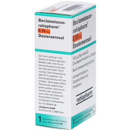 Beclometason-ratiopharm® 0,10 mg 1 St - shop-apotheke.com