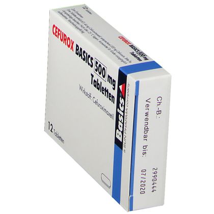 CEFUROX BASICS 500 mg 12 St - shop-apotheke.com