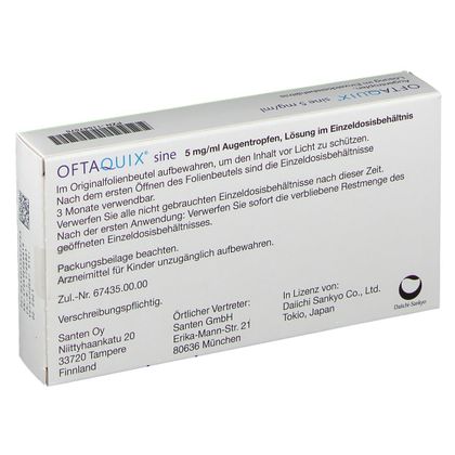 OFTAQUIX® sine 5 mg/ml 30x0,3 ml - shop-apotheke.com