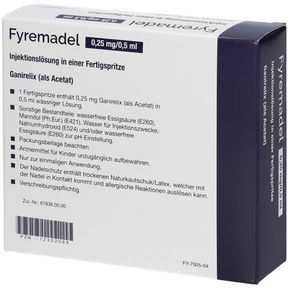 Fyremadel 0,25 mg/0,5 ml 5 St - shop-apotheke.com