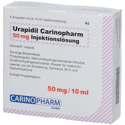 Urapidil Carinopharm 50 mg 5 St - shop-apotheke.com