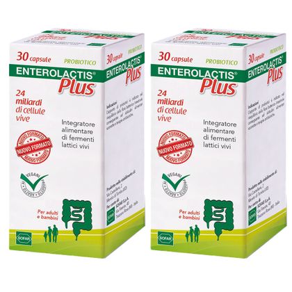 Enterolactis® Plus 30 Capsule Set da 2 2x30 pz | Redcare