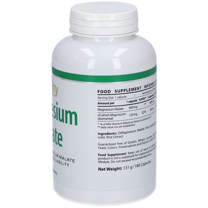 Magnesium Malat Kapseln 180 St - Shop Apotheke