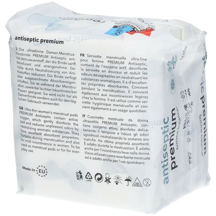 antiseptic premium femme balance® Damenbinden 10 St - Shop Apotheke