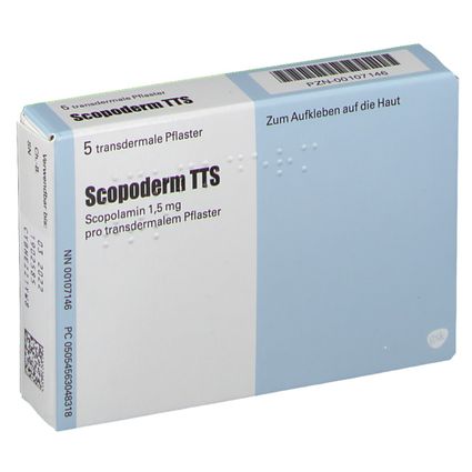 Scopoderm TTS 5 St mit dem E-Rezept kaufen - Shop Apotheke