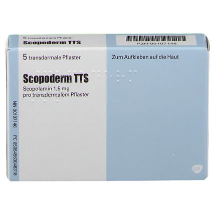 Scopoderm TTS 5 St mit dem E-Rezept kaufen - Shop Apotheke
