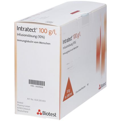 Intratect® 100 g/l 3x100 ml mit dem E-Rezept kaufen - Shop Apotheke